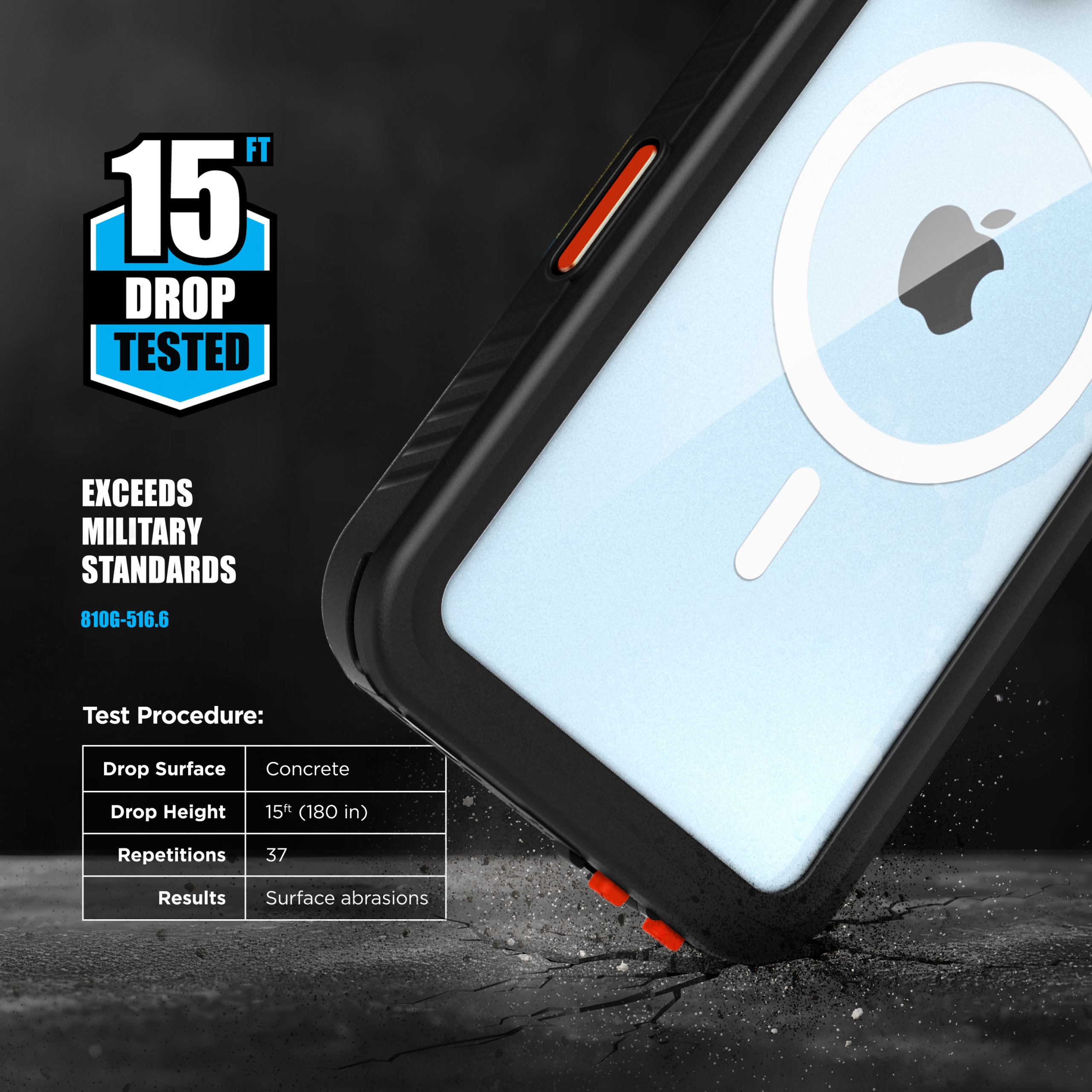 Iphone 16 Titan Waterproof Magsafe Case With Belt Clip Holster Encased